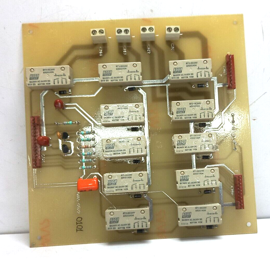 PCB 0185-6022 0101 Control Relay Board ST2-DC24V | eBay