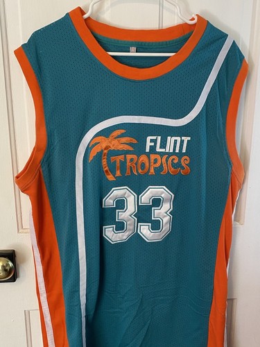 Jackie Moon #33 Semi Pro Flint Tropics Basketball Jersey Men's Stitched ...