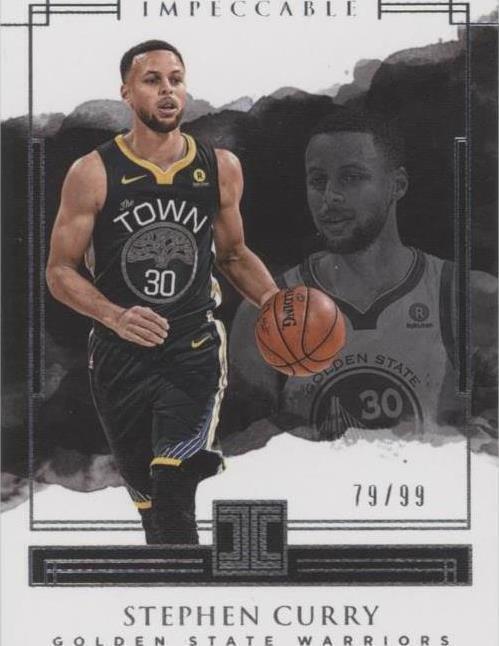 2017-18 Panini Impeccable - Stephen Curry #92 /99 for sale online | eBay