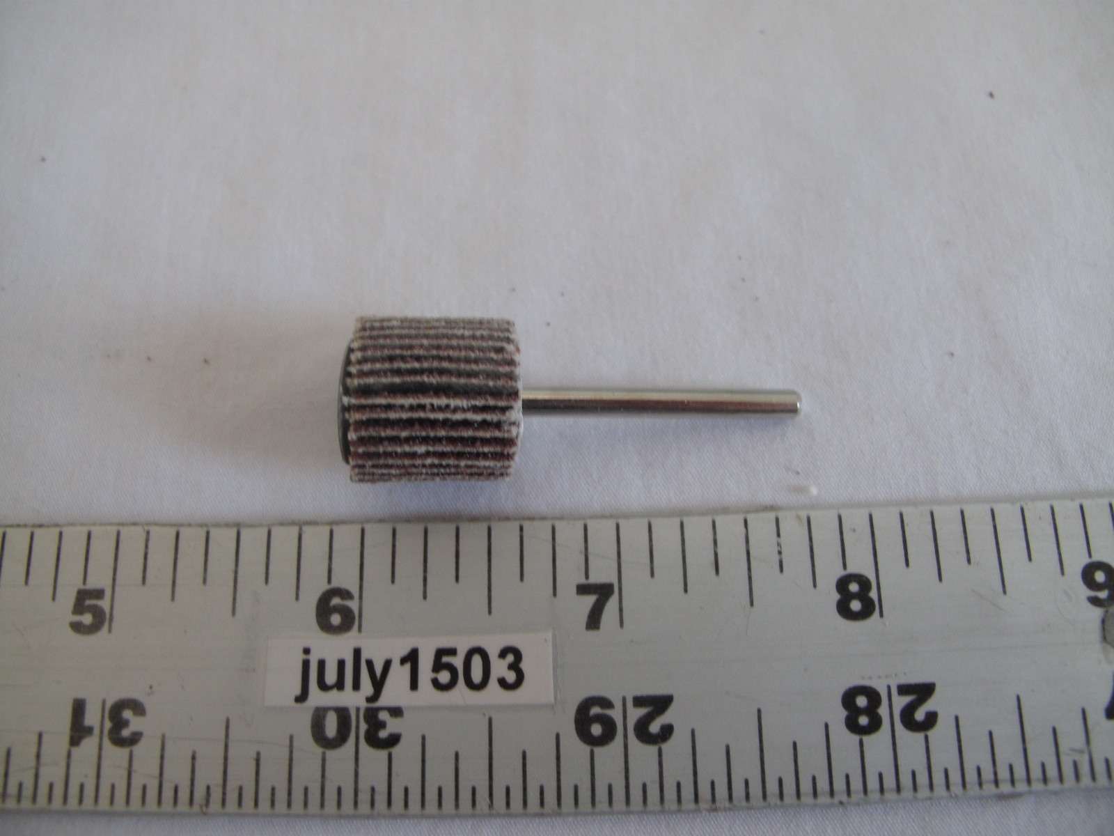 (15) NEW 1/2" Flap Wheel 80 grit Mandrel for Dremel Grind Polish ...