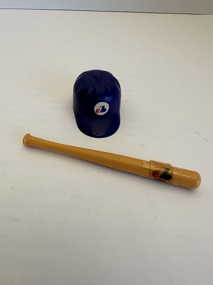 VINTAGE 70s 80s MINI MLB BASEBALL GUMBALL MACHINE BATTING HELMET HAT ...