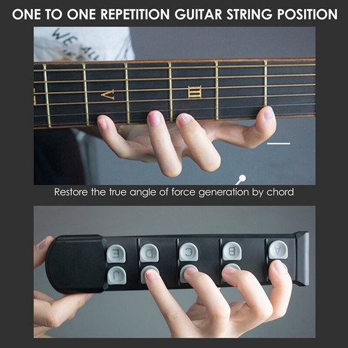 Guitar Finger Trainer Finger Hand Strength Dexterity Training ...