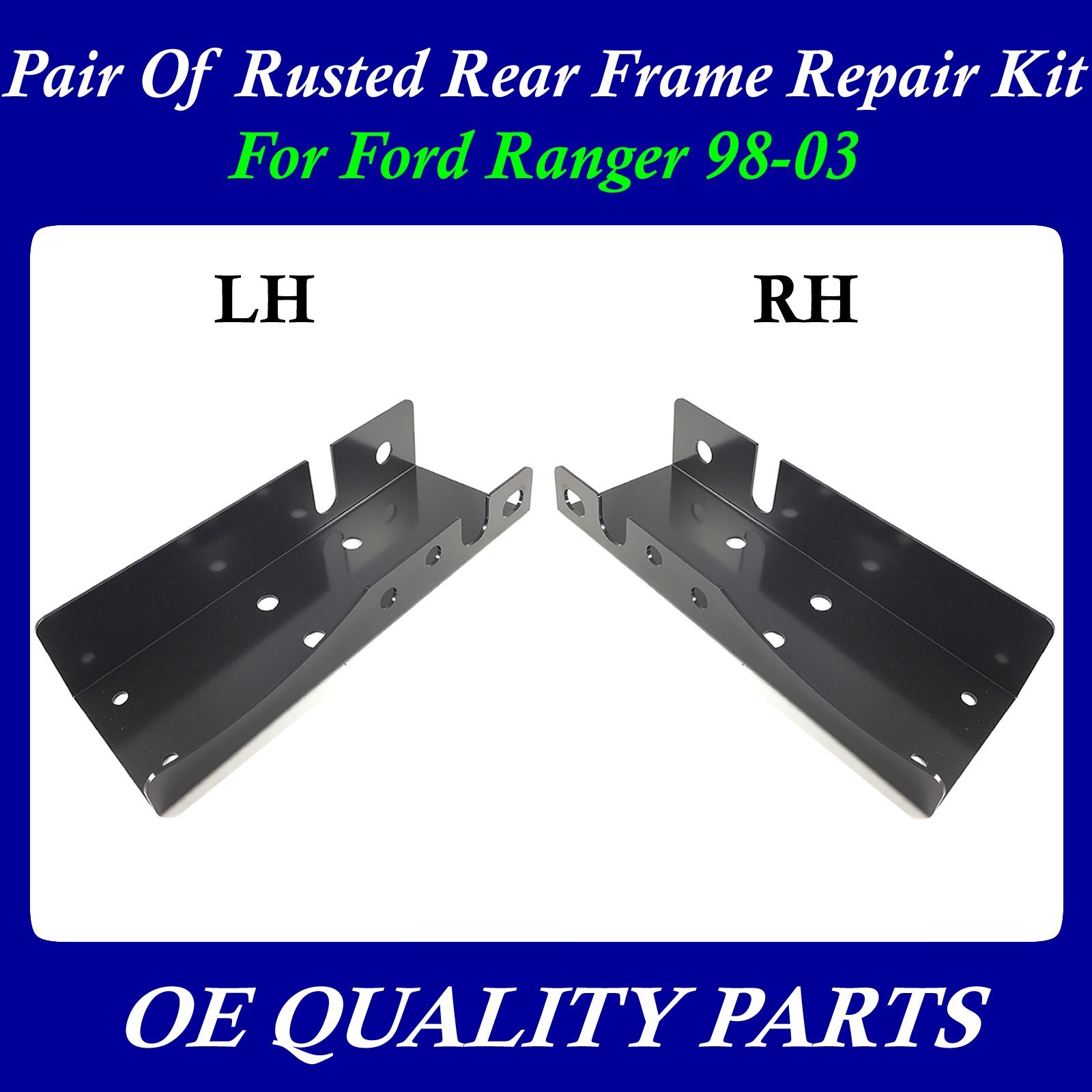 Pair Of Rusted Rear Frame Repair Kit For Ford Ranger 98-03 | eBay