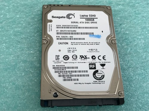 Seagate Laptop SSHD ST1000LM014 1TB 5400RPM 2.5" SATA Hybrid Drive ...