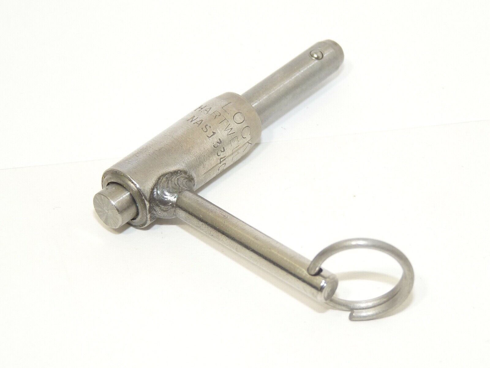 Lockwell NAS1334C5C07D Push Button Stainless Ball Lock Pin 1/4 D .7 in ...
