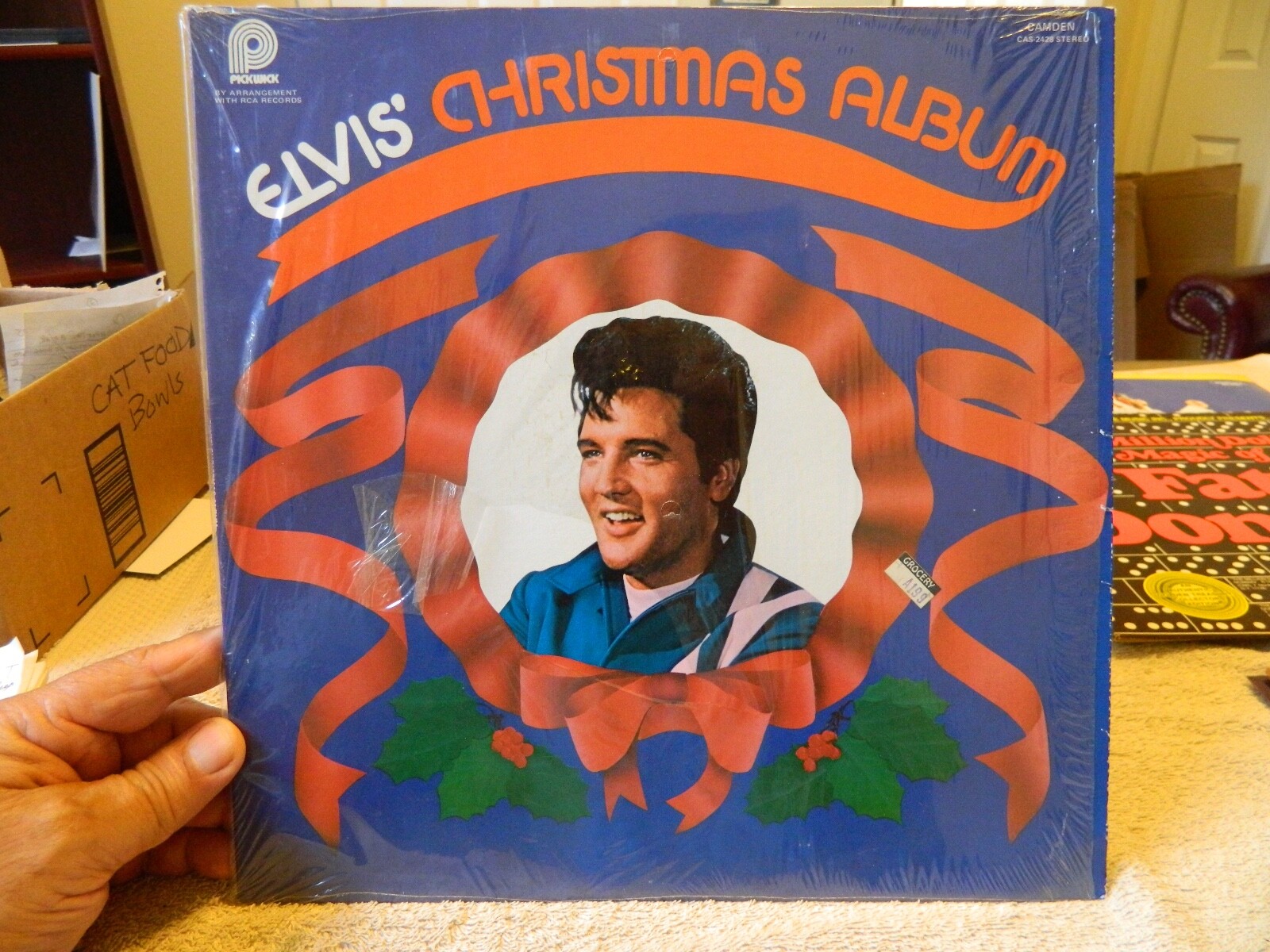 ELVIS PRESLEY ~ CHRISTMAS ALBUM / PICKWICK CAS 2428 - VINYL LP RECORD ...