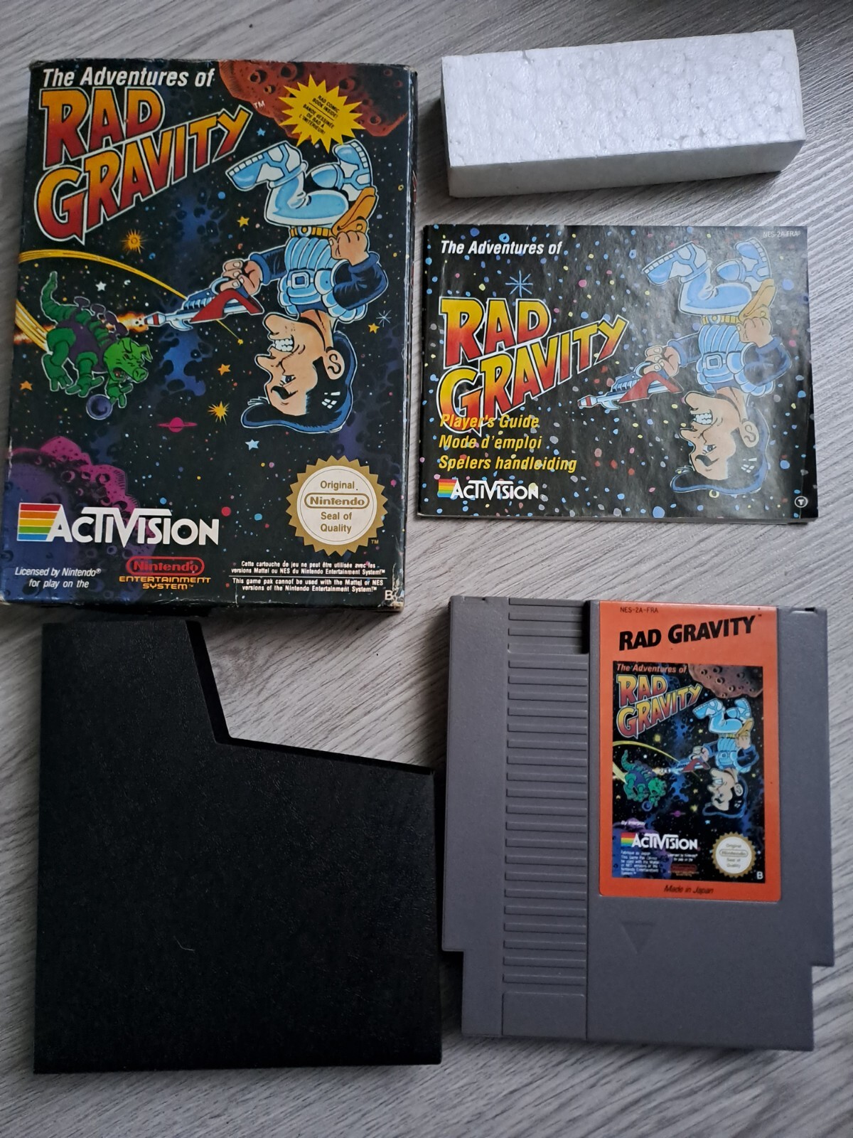 Rad gravity NES - Prix - Photo - Présentation