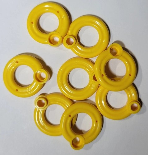 *NEW* Lego Yellow Buoys Flotation Ring for Ocean Water Figs - 8 pieces ...