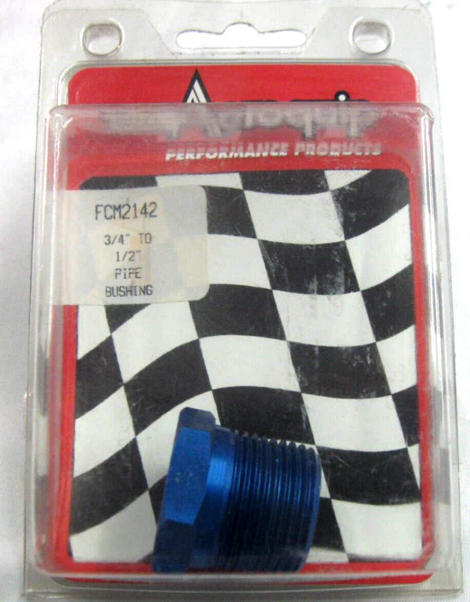 Aeroquip FCM-2142 Alum Pipe bushing 3/4" npt male to 1/2" npt female ...
