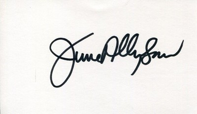 June Allyson Till the Clouds Roll By Glenn Miller Story Signed ...