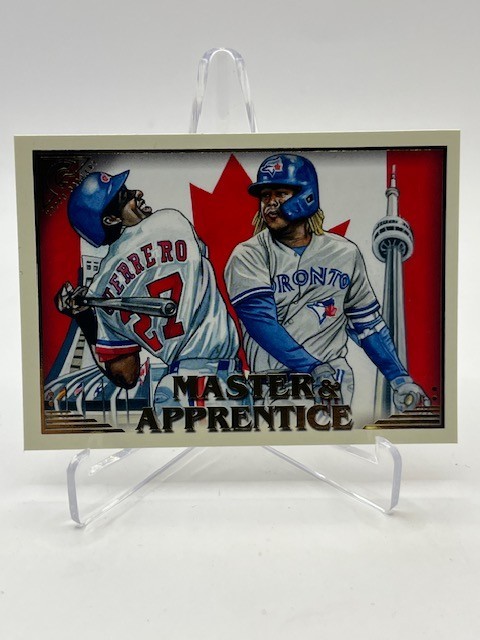 2019 TOPPS GALLERY VLADIMIR GUERRERO VLADDY JR. RC MASTER & APPRENTICE ...
