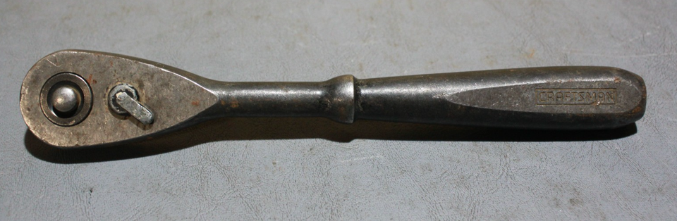 Craftsman 3/8" Drive Black Ratchet - Tear Drop - 24967 L-AH Quick ...