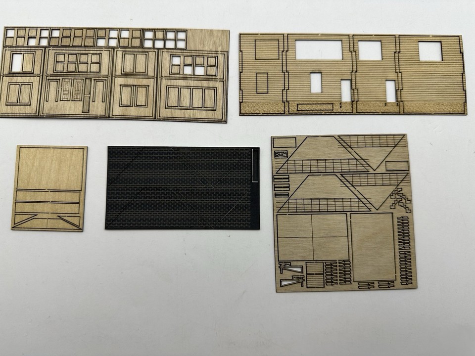 Showcase Miniatures N Scale Interlocking Tower #112 Laser Engraved ...