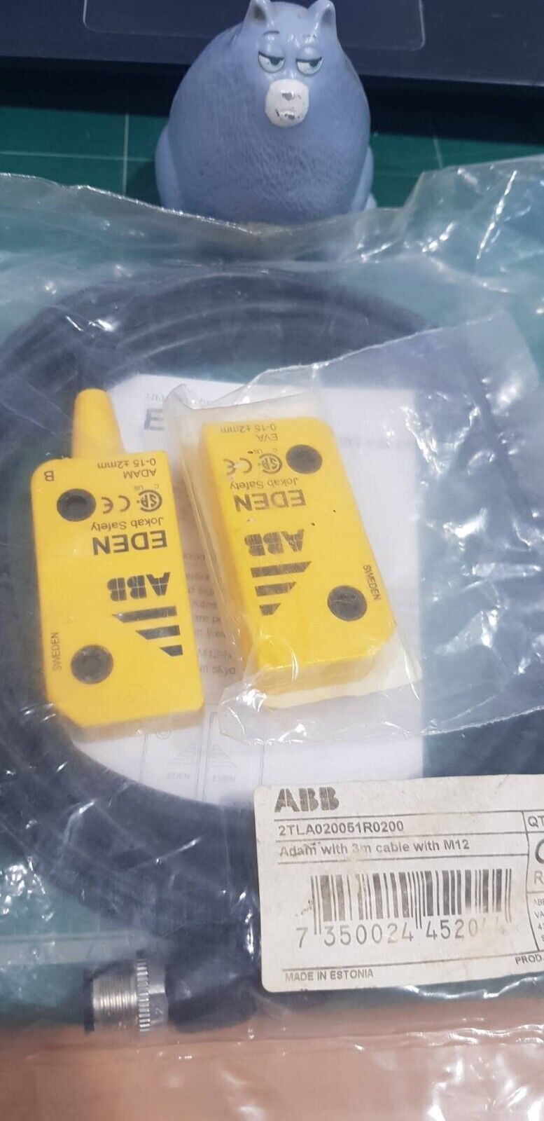 ABB Eden Adam with 3m cable 2TLA020051R0200 & Eva 2TLA020046R0000 NOB ...