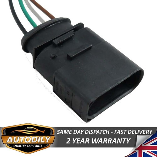 1 x 4 Pin Ignition Connector Part Number 1J0973824 Male Pre Wired Plug ...