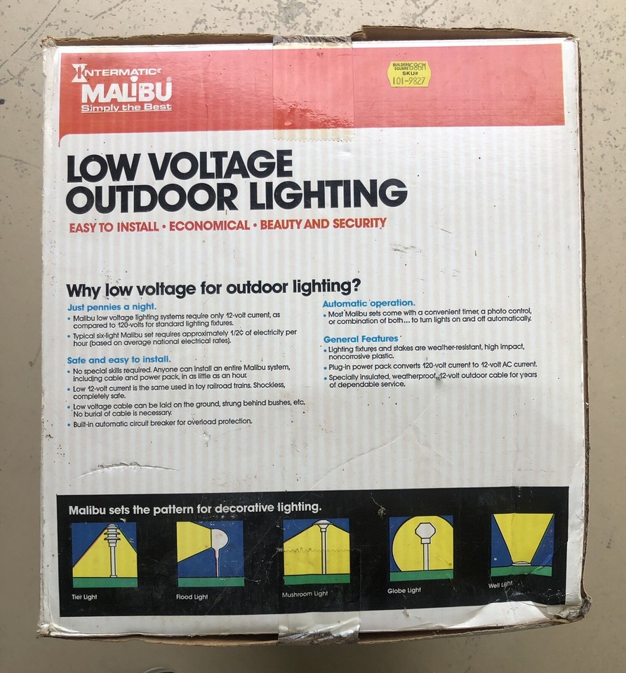 New Old Stock Intermatic Malibu Tier II Outdoor 10 Light Set With Timer ...