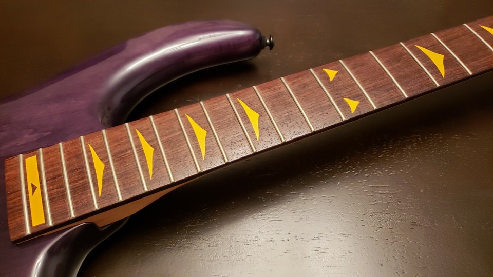 Shark Tooth Design Bass Guitar Fretboard Markers Vinyl Decals Inlays 30 ...