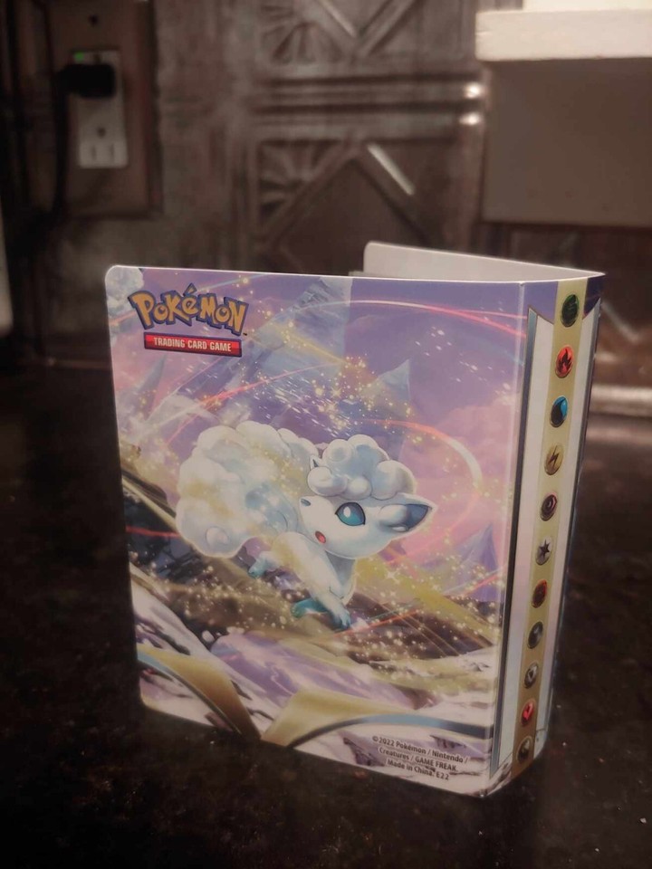 POKEMON Trading Card Mini Album Binder Portfolio Holds 30 to 60 ...