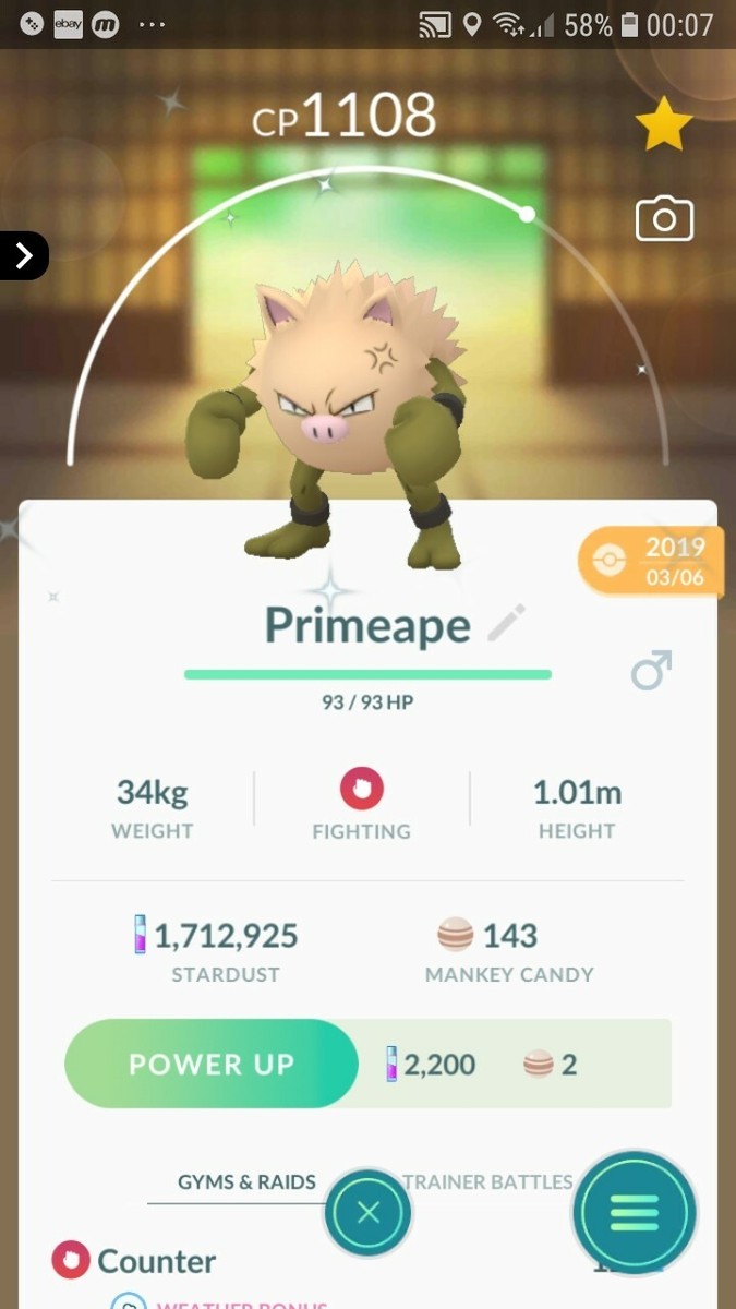 Primeape Mega Evolutie