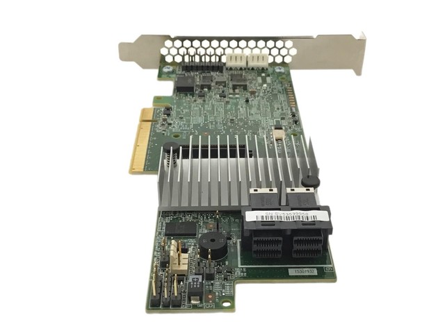 LSI 12Gb/s SAS3 9361-8i 1GB Cache BBU 2 x Brackets 2x SFF-8643 to SFF ...