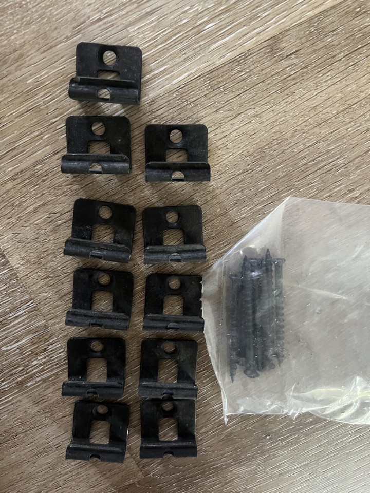 FastenMaster Trex Fiberon Hidden Deck Fastener start/stop clips 5 Packs ...