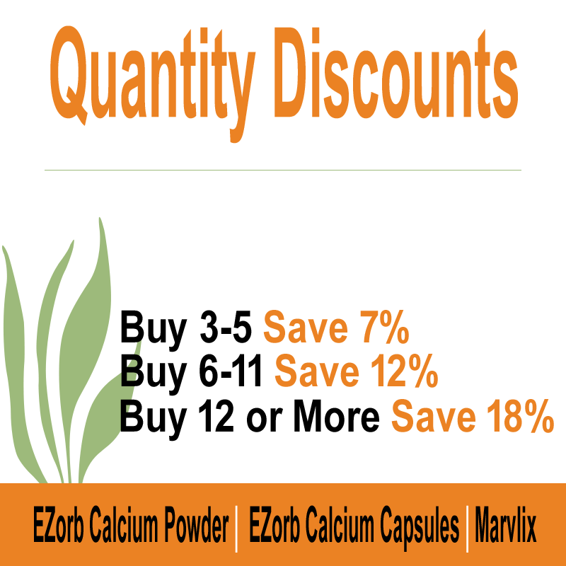EZorb Calcium (1 Powder) Absorbs 92%, Bone Spurs, Osteoporosis ...