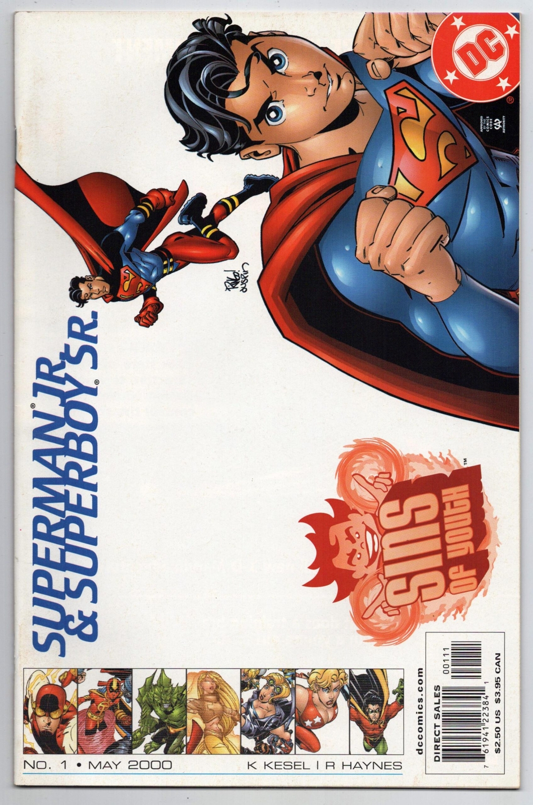 Sins Of Youth Superman Jr & Superboy Sr #1 (DC, 2000) FN | eBay