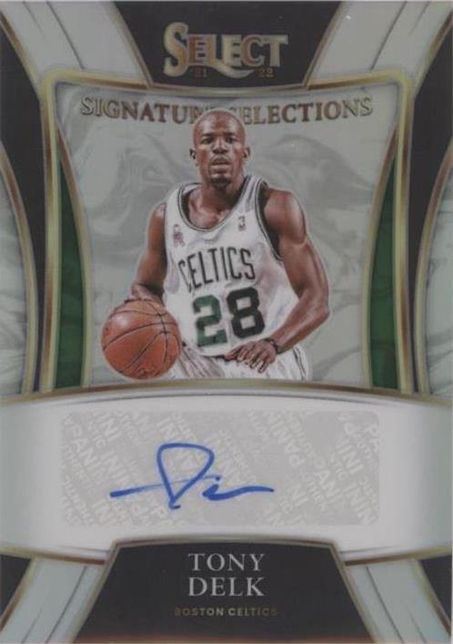 2021-22 Panini Select - Signature Selections Tony Delk #SS-TDK Silver ...