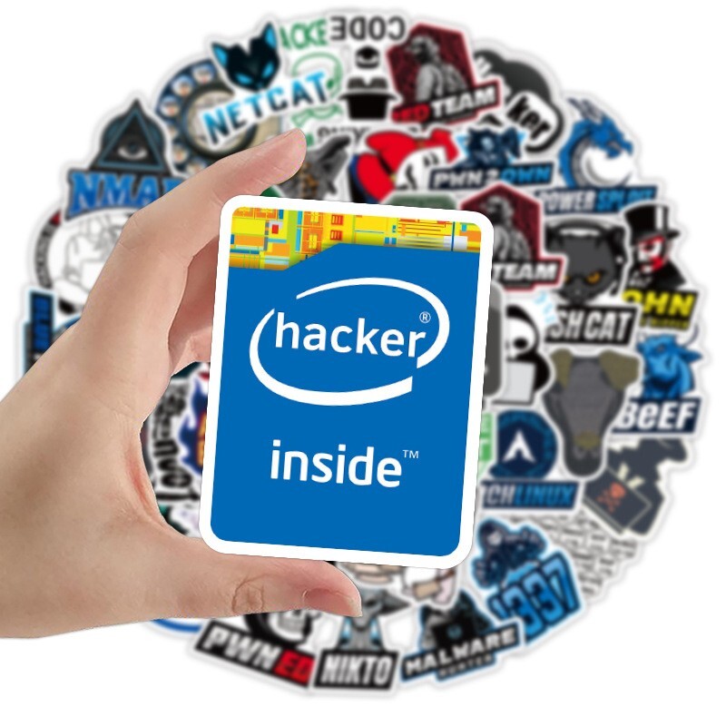 50X Programer Coders Hackers Developer Geek Graffiti Stickers Laptop PC ...