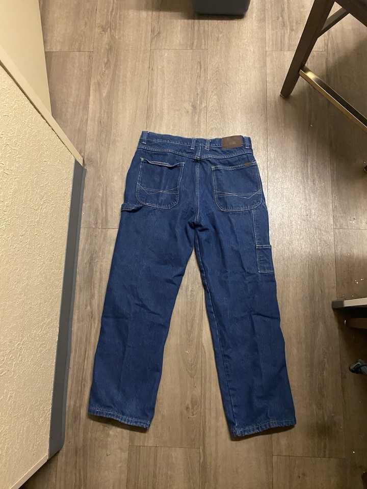 Super Heavy Duty Smith’s Workwear Carpenter Blue Jeans Men’s 34 X 32 | eBay