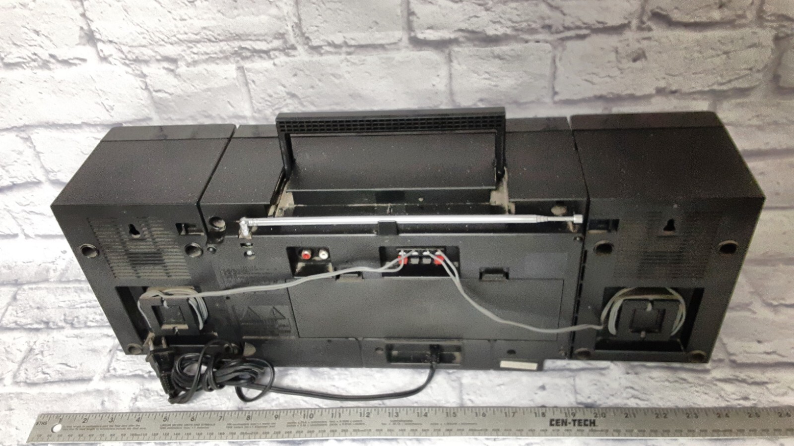 VNTG PANASONIC RX-CW26 BOOMBOX CLASSIC 80s STEREO RADIO TWIN CASSETTE ...