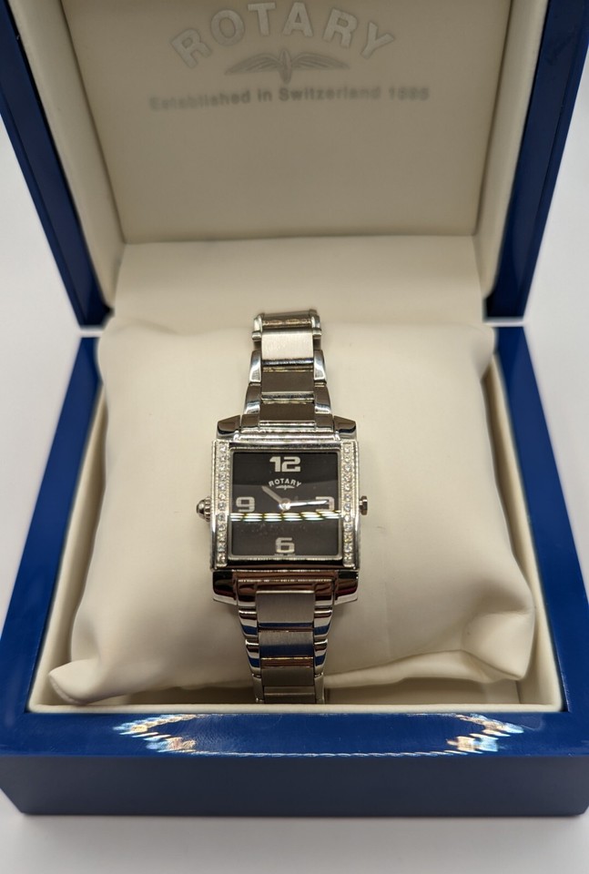 Rotary Revelation Two-Sided Reversible Wristwatch ref. 11963 | eBay