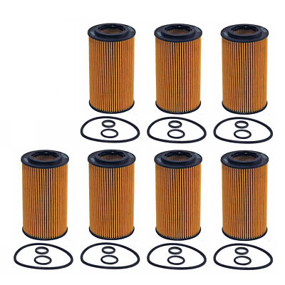 Wix WL10026 Engine Oil Filter Set (Cartridge Lube Metal Free Filt) (7 ...