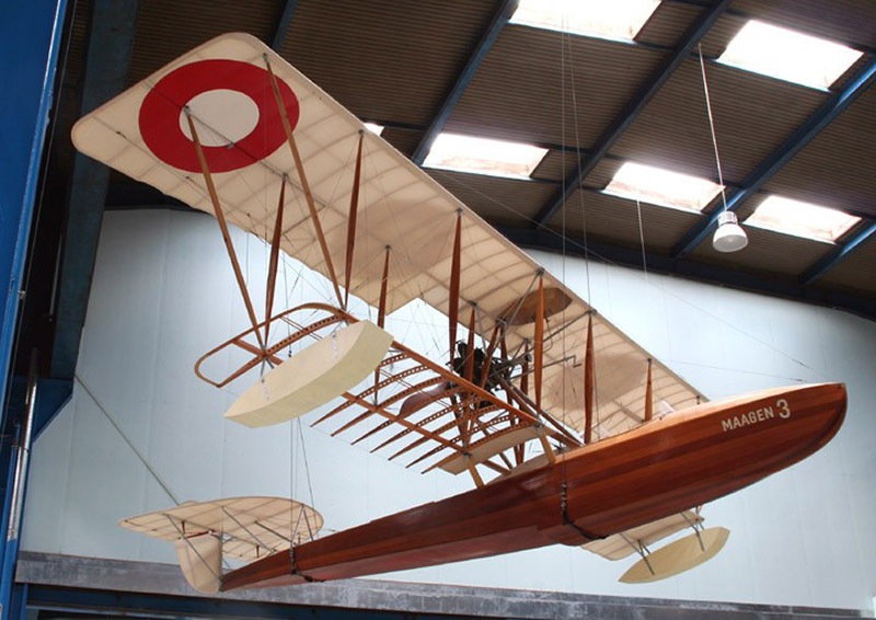 R&N Model Airplane Plans (FF-RC): 1912 Leveque Flying Boat Scale 33 ...