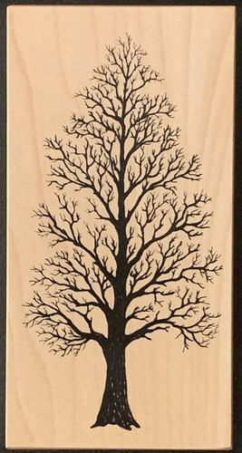 PSX K-1501 Tall Bare Winter Tree Rubber Stamp | eBay