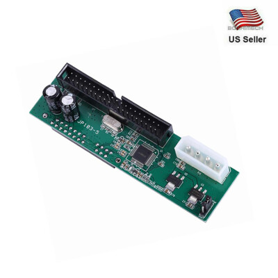 Parallel ATA PATA/IDE TO SATA Converter Adapter For 3.5 HDD DVD - NEW ...