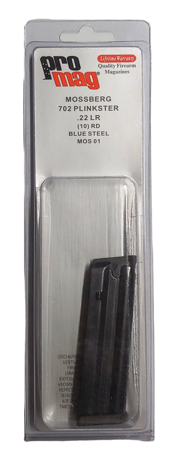 ProMag Mossberg Magazine 702 Plinkster 22 Long Rifle 10 Round Steel ...
