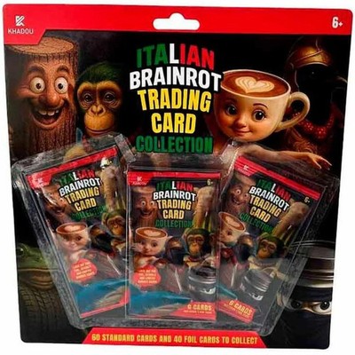 Italian Brainrot Trading Cards (6pk) 3 Packs Blistercard | eBay UK