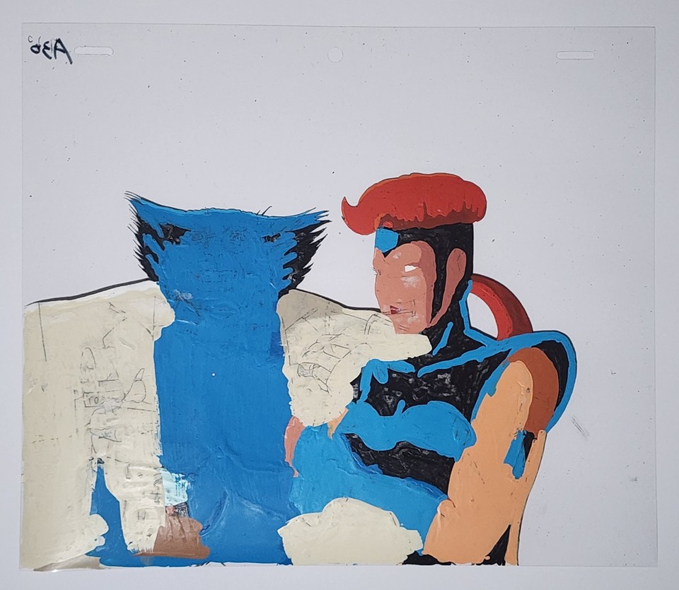 1995 X-Men Cartoon Beast & Jean Grey Animation Cel Weapon X Lies Video Tape | eBay