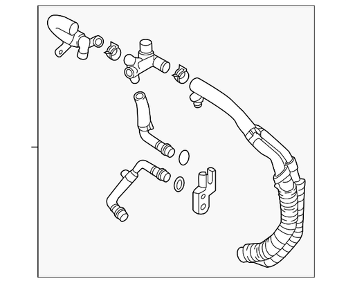 Genuine Hyundai Hose Assembly 25420-B1600 | eBay