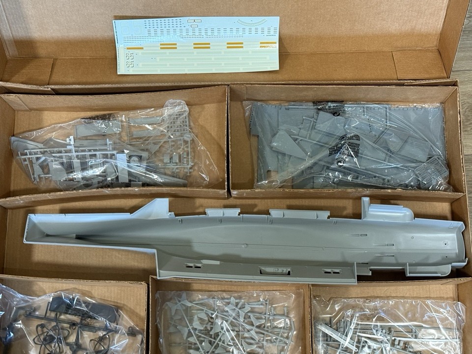 Revell USS Enterprise CVN-65 Aircraft Carrier 1:400 Scale Model Kit ...