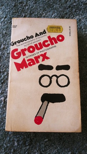 GROUCHO AND ME by Groucho Marx (1974) Manor Books 16 Pages of ...