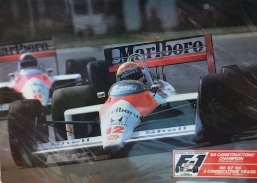 Ayrton Senna 1988 Promotional Items At The Time Mclaren Honda | eBay