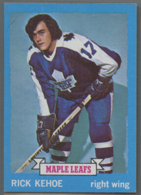 1973-74 Topps #179 Rick Kehoe Toronto Maple Leafs | eBay