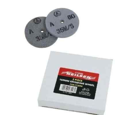 6" (150mm) Coarse & Fine Grinding Wheel Bench Grinder Stone 36 - 60 ...