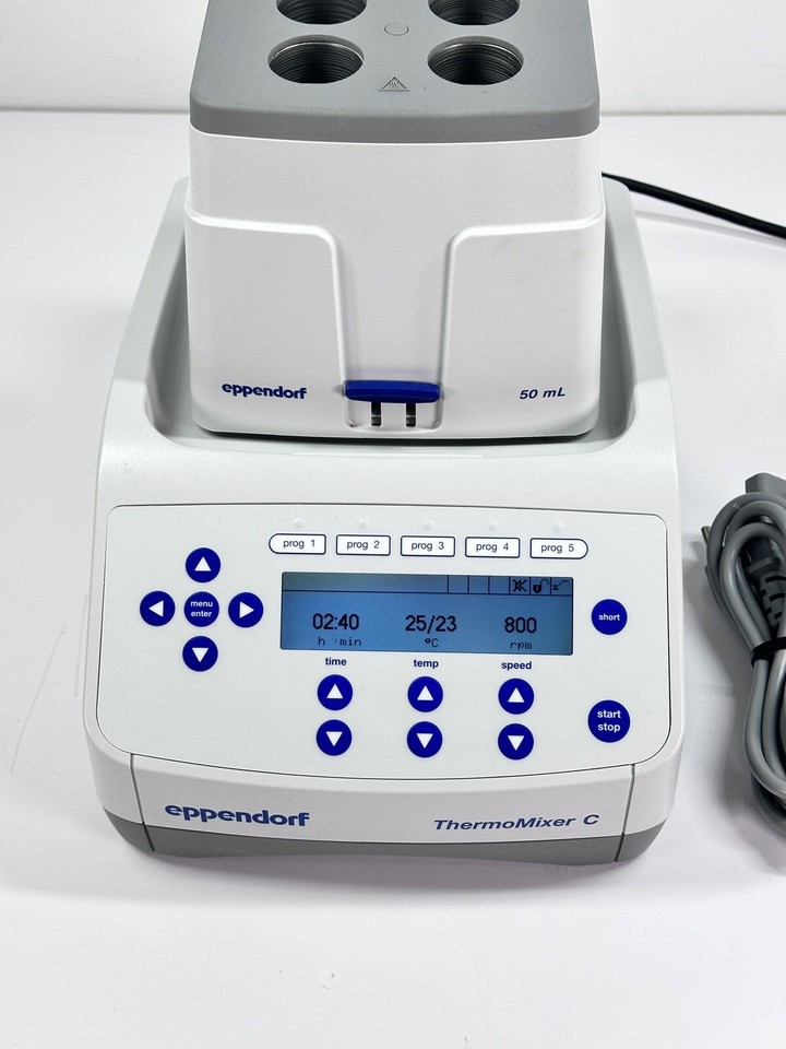 Eppendorf Thermomixer C 5382 Thermo Mixer w/ 50 mL Block w/ Warranty | eBay