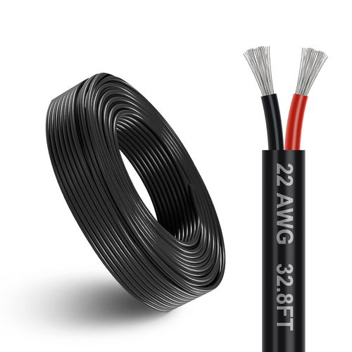 22 Gauge 2 Conductor Electrical Wire 22AWG Electrical Wire Stranded PVC ...