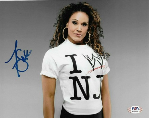 TAMINA SNUKA WWE DIVA SIGNED AUTOGRAPH 8X10 PHOTO #4 w / PSA COA | eBay