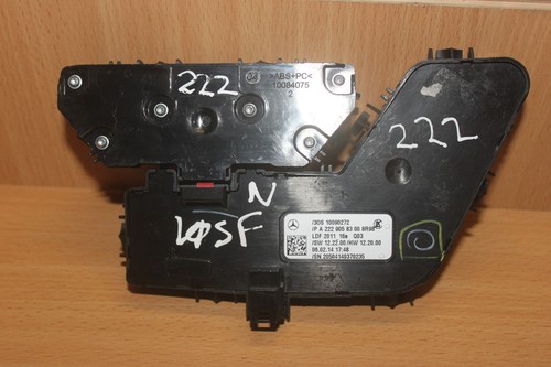 GENUINE MERCEDES S CLASS W222 LEFT SIDE FRONT SEAT CONTROL UNIT NSF ...