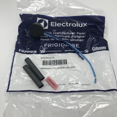 NEW GENUINE OEM FRIGIDAIRE Refrigerator Defrost Thermostat Kit ...